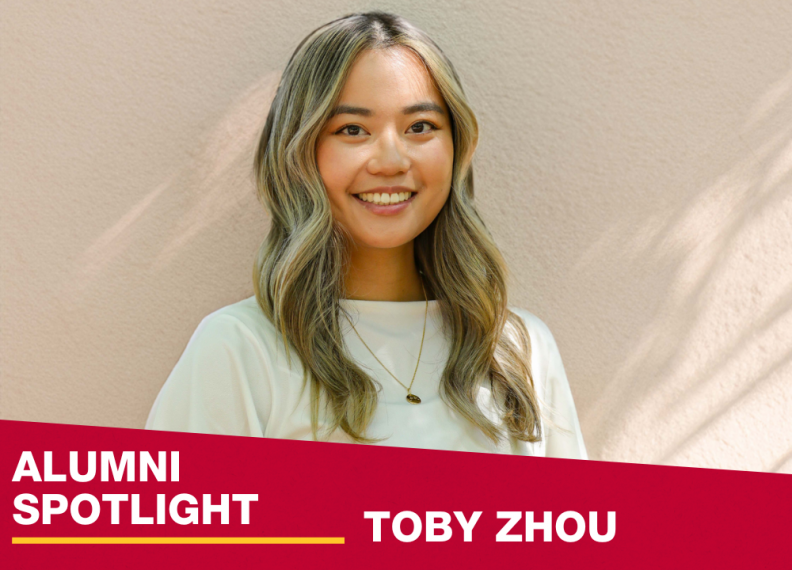 Alumna Toby Zhou: Off Course but On Track to Finding Her Passion at U ...